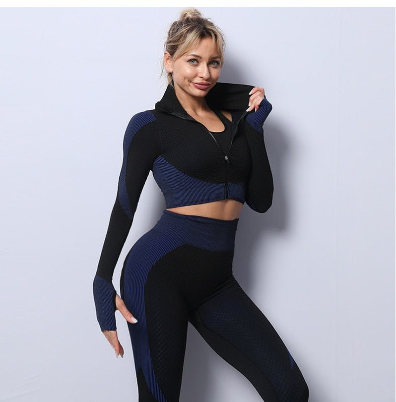 Agility 3 Piece Gym Set | Women's Gym Sets — Flamin' Fitness