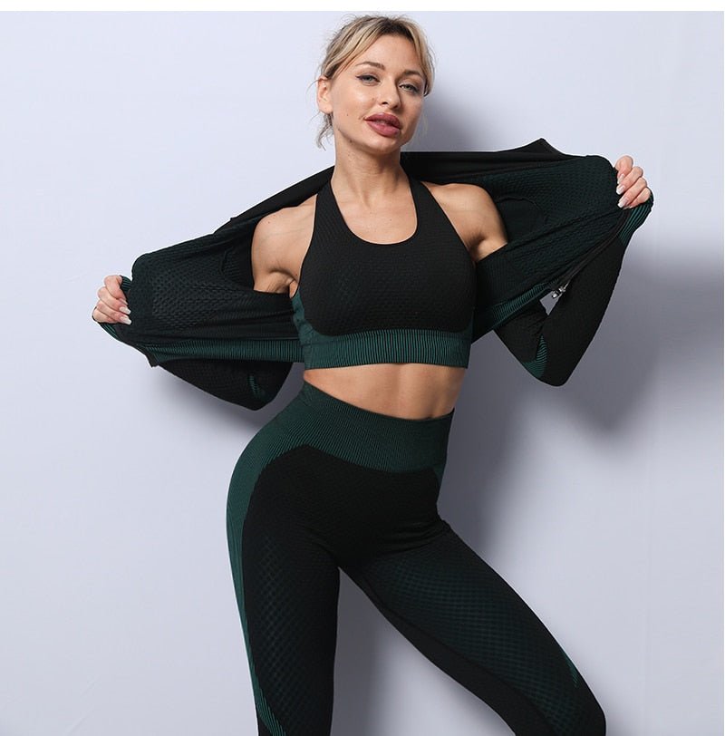 Agility 3 Piece Gym Set | Women's Gym Sets — Flamin' Fitness